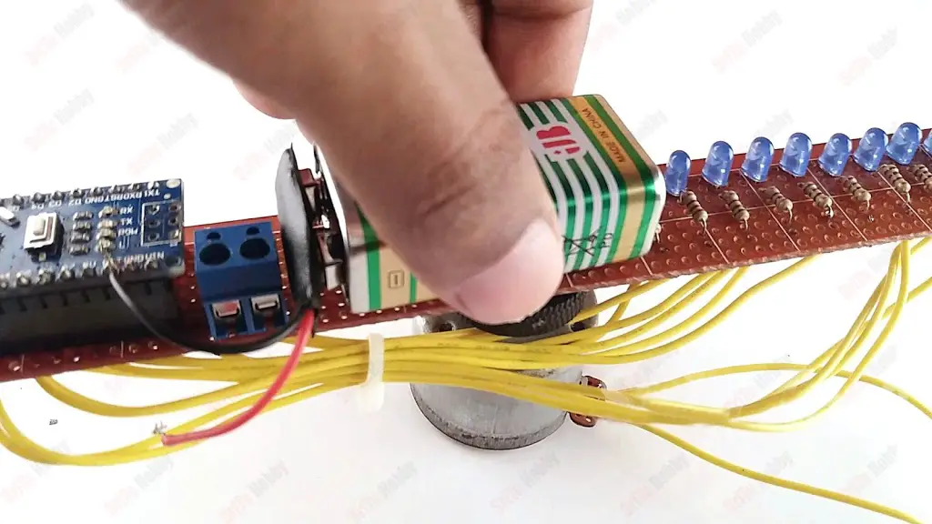 How To Make A Pov Display Using Arduino Step By Step Instructions Sritu Hobby